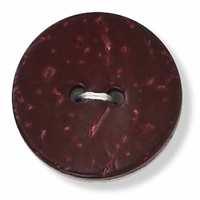 Round Wooden Button - Wine (36 ligne) | King Cole