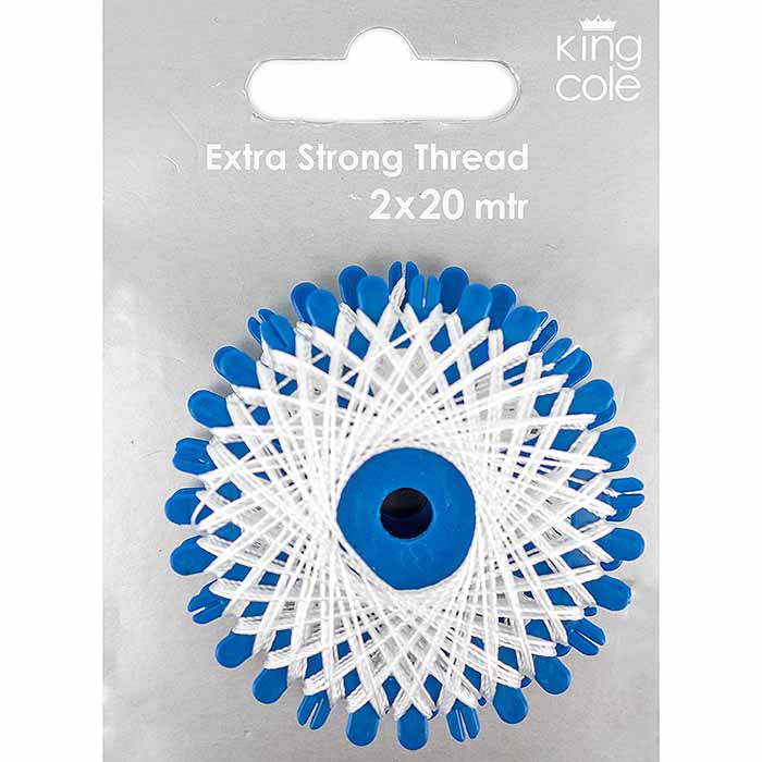 Extra Strong Thread White | King Cole