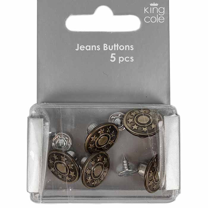 Jeans Button - Copper | King Cole