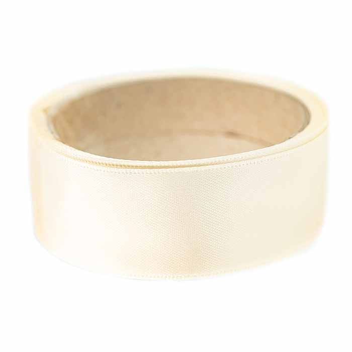 Cream Ribbon (25mm x 3m) | King Cole