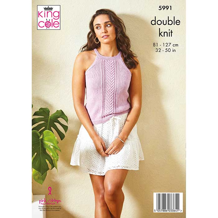 Tops Knitted in Linendale DK | King Cole