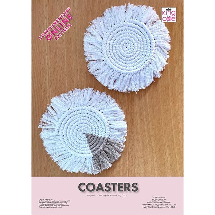 Macrame Coasters | King Cole