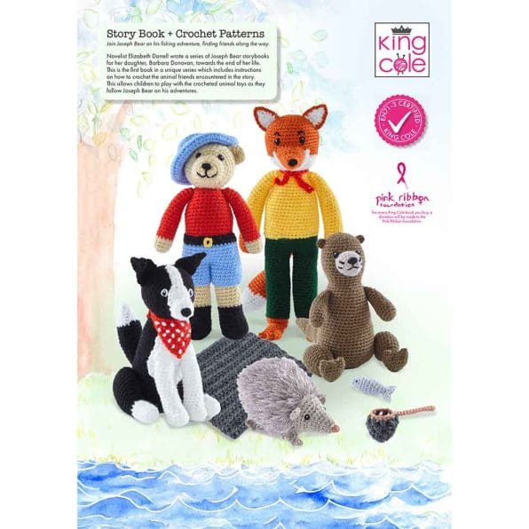 Joseph Bear Story Book and Toy Crochet Pattern Book | King Cole