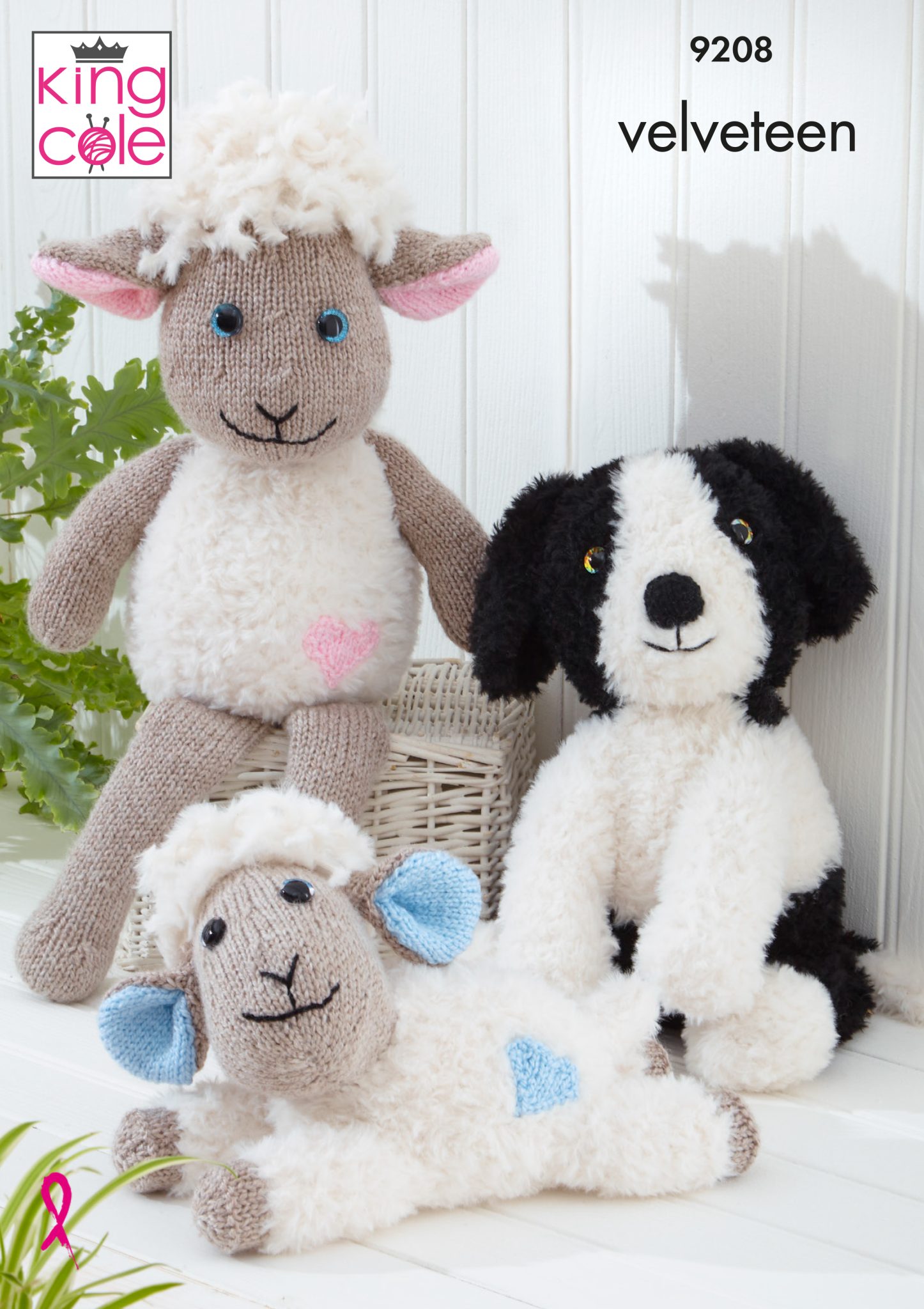 Sheep and Dogs knitted in Velveteen and Big Value Chunky | King Cole