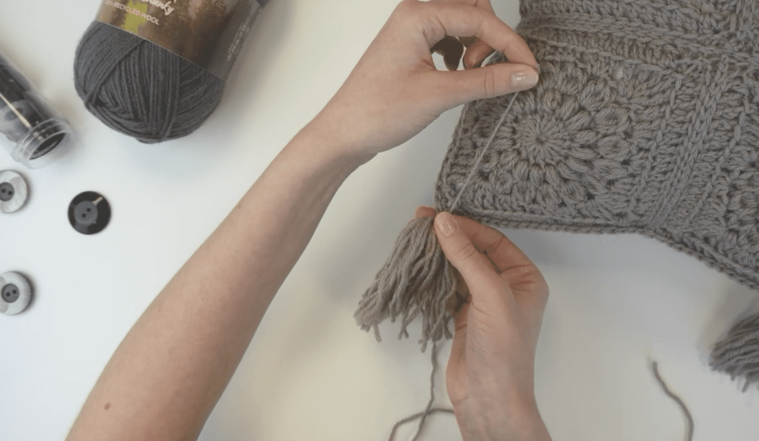 How to Make and Attach the EASIEST Tassel | King Cole