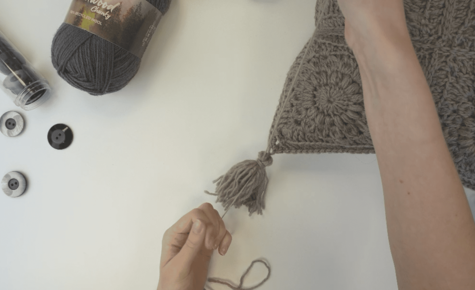 How to Make and Attach the EASIEST Tassel | King Cole
