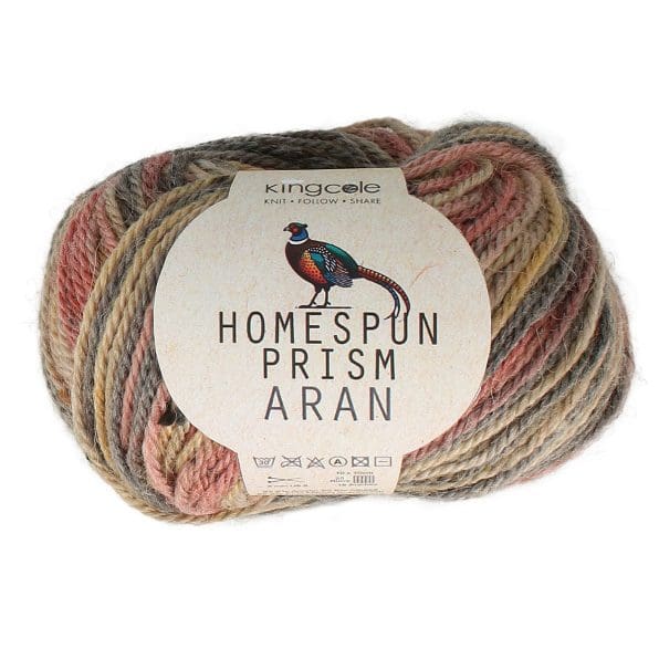 Homespun Prism Aran | King Cole